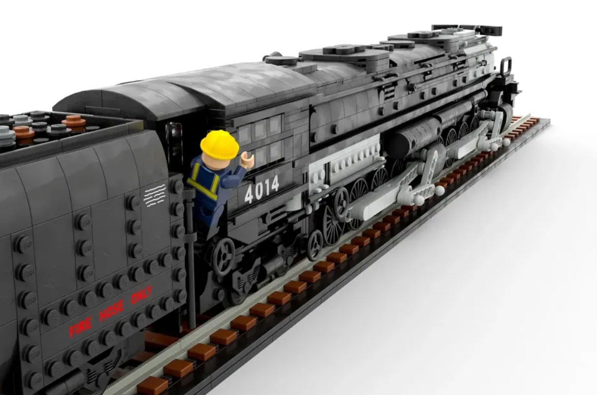 LEGO Ideas “Big Boy” Locomotive Raggiunge 10.000 Sostenitori - Mattonito